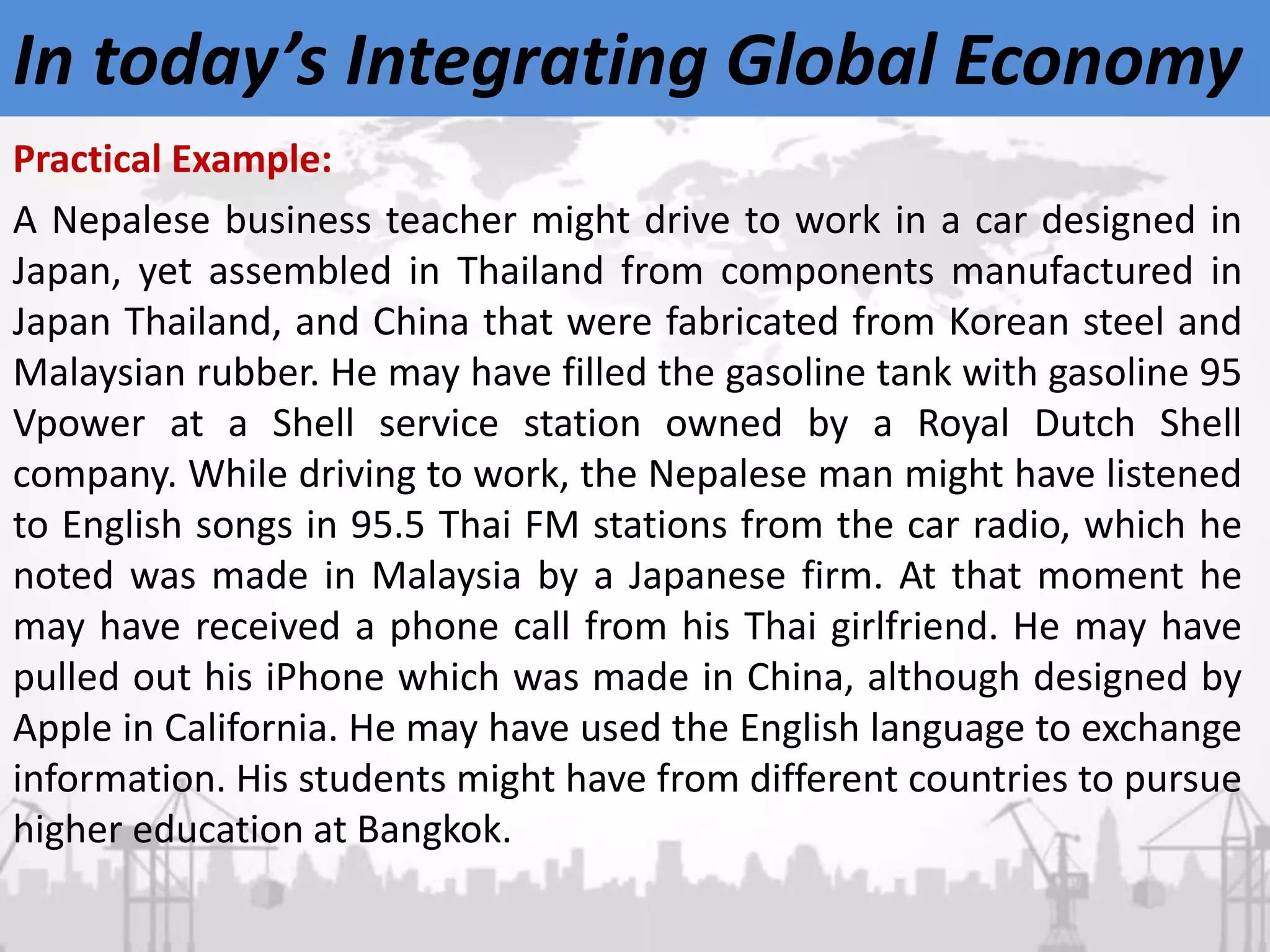 Unit 1: Introduction to Globalization and International Business | PPT