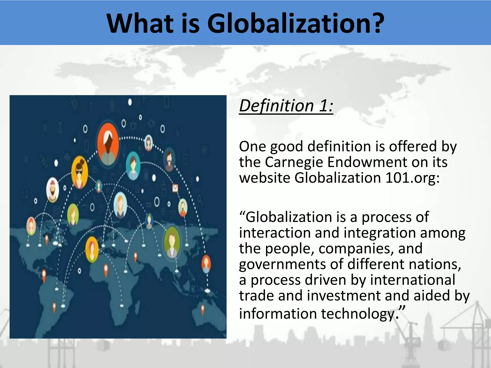 Unit 1: Introduction to Globalization and International Business | PPT