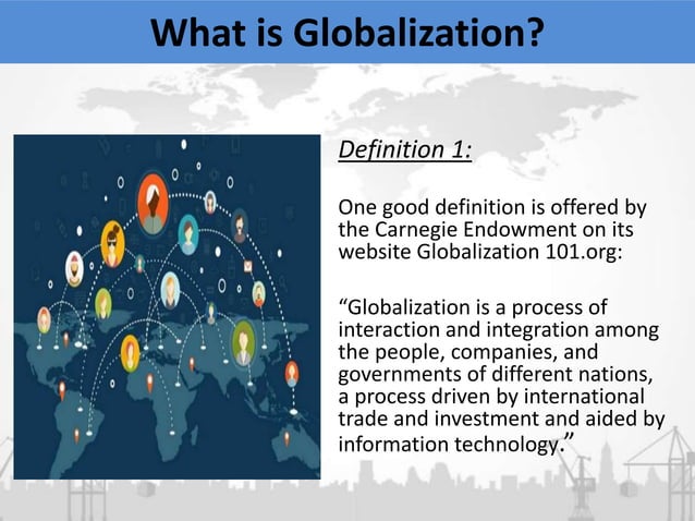 Unit 1: Introduction to Globalization and International Business | PPT