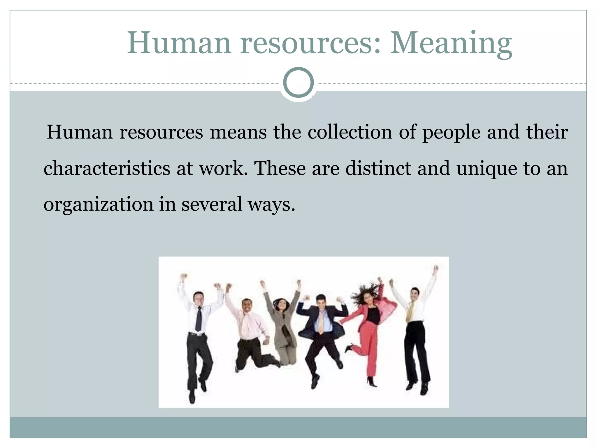 Unit 1 introduction to hrm | PPT