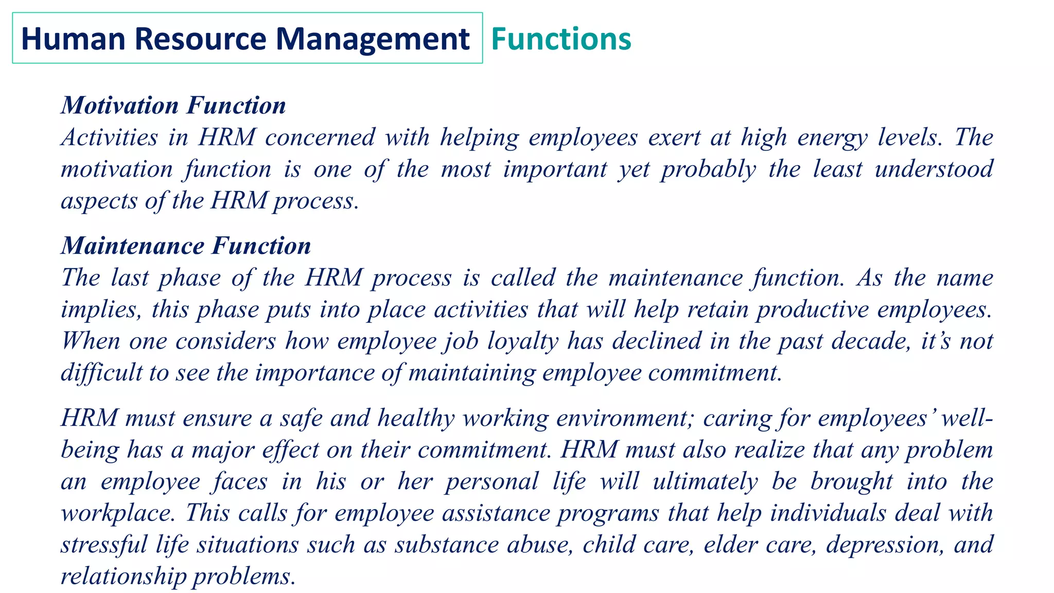 Introduction to HRM | PDF