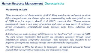 Introduction to HRM | PPT