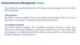 Introduction to HRM | PPT