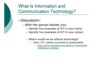 Unit 1-Introduction To ICT | PPT