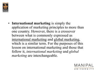 Unit1- introduction to Intl mktg.ppt