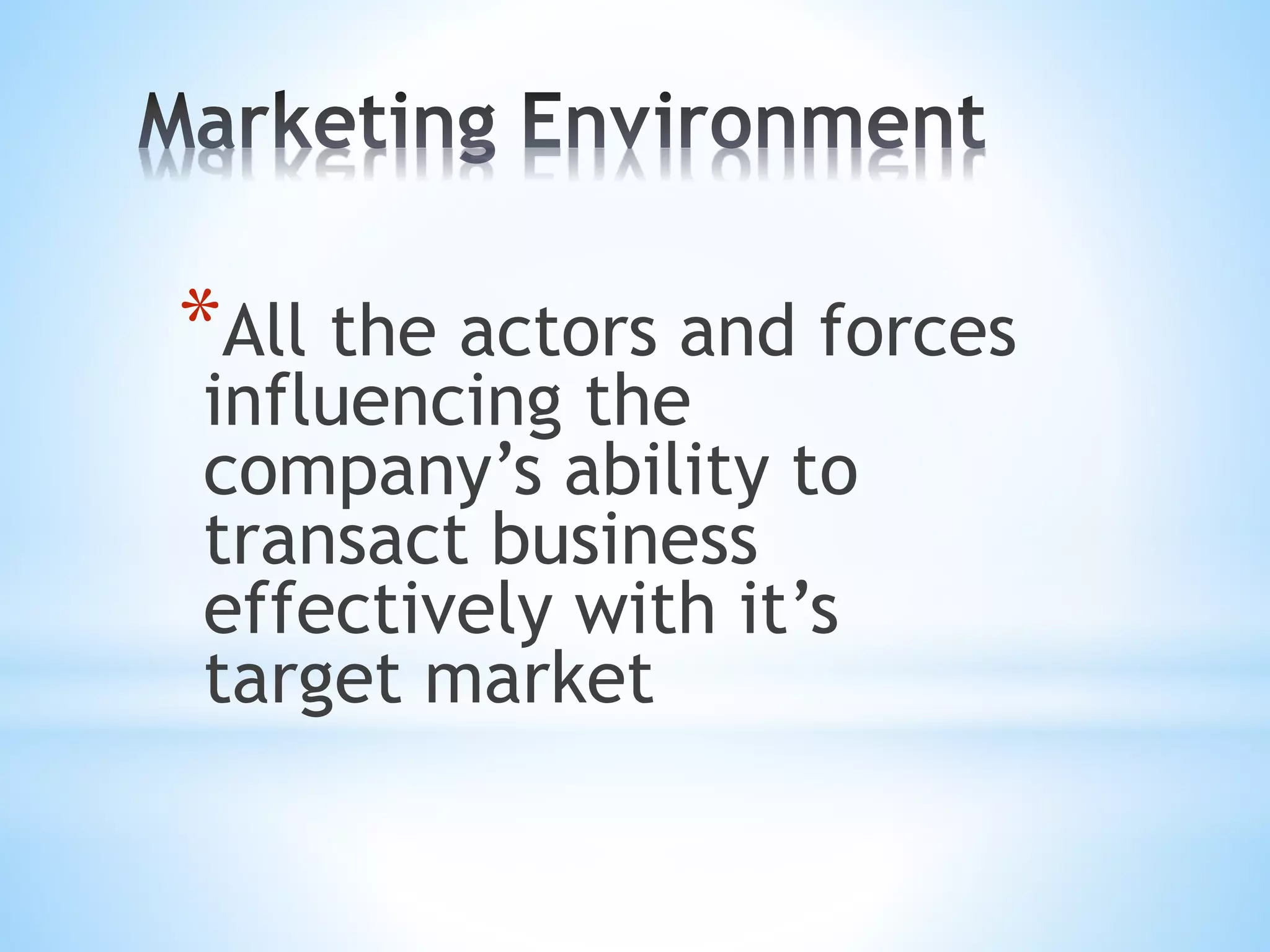 Unit 1 introduction to marketing | PPTX