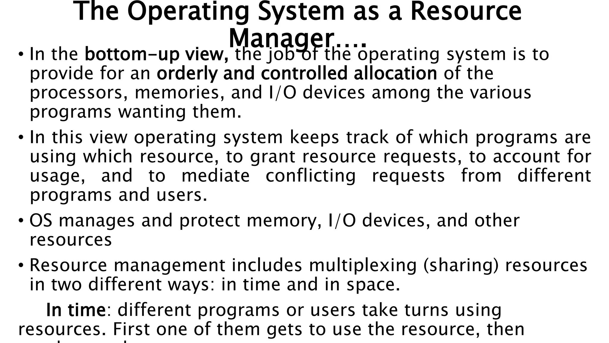 Unit 1 introduction to os | PPTX | Operating Systems | Computer ...
