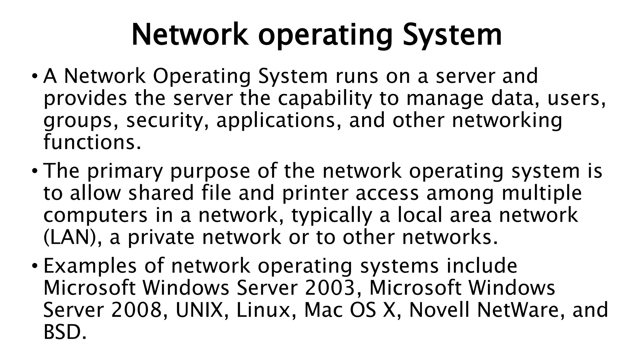 Unit 1 introduction to os | PPTX | Operating Systems | Computer ...