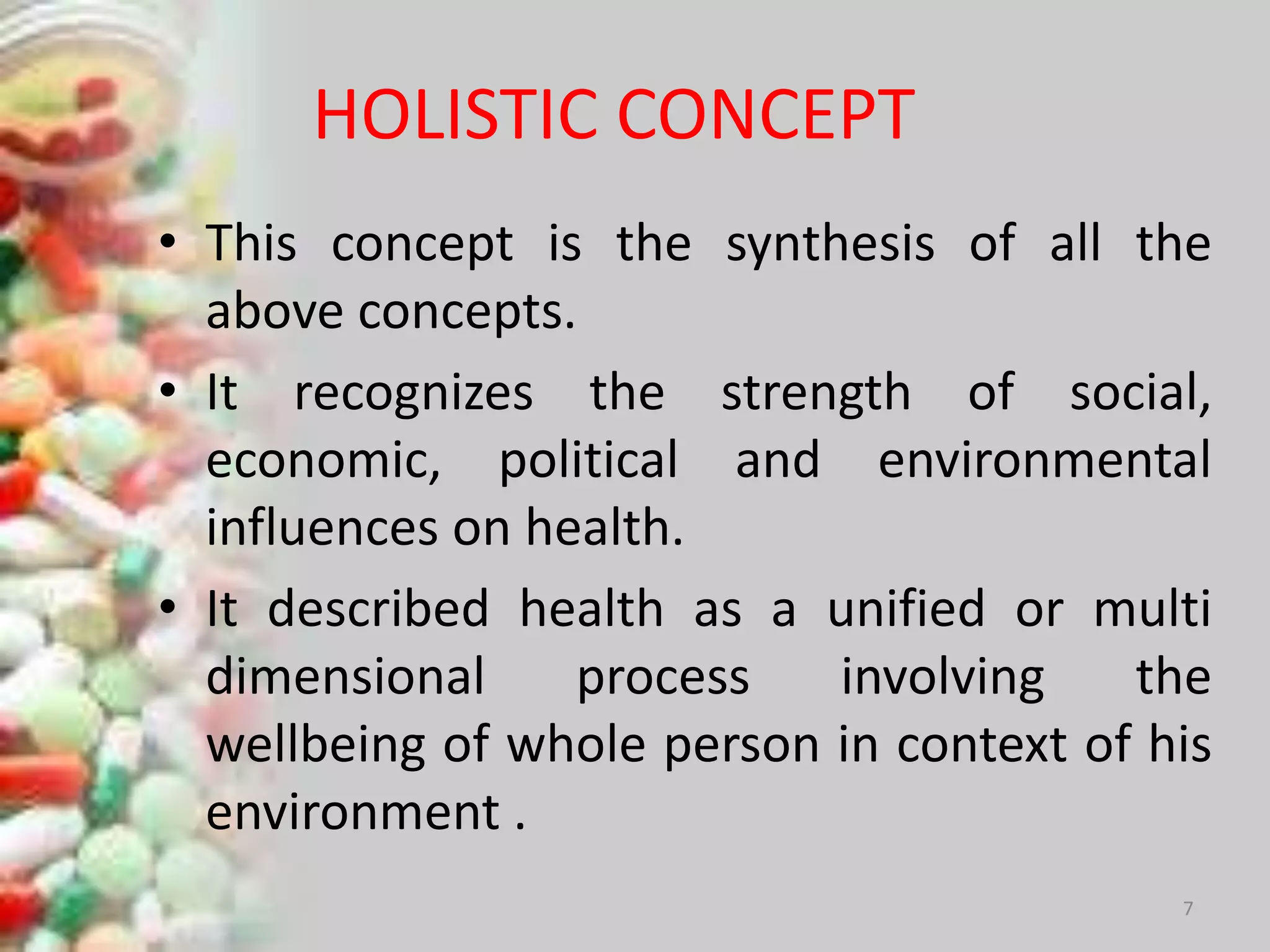 Unit 1 introdution to health | PPTX | Medical Health