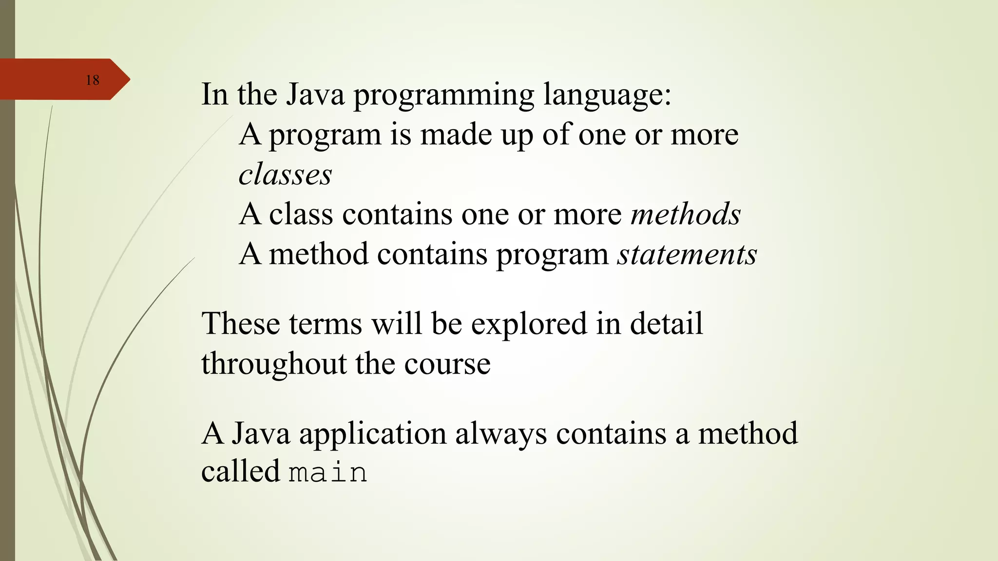 Introduction to java | PPTX