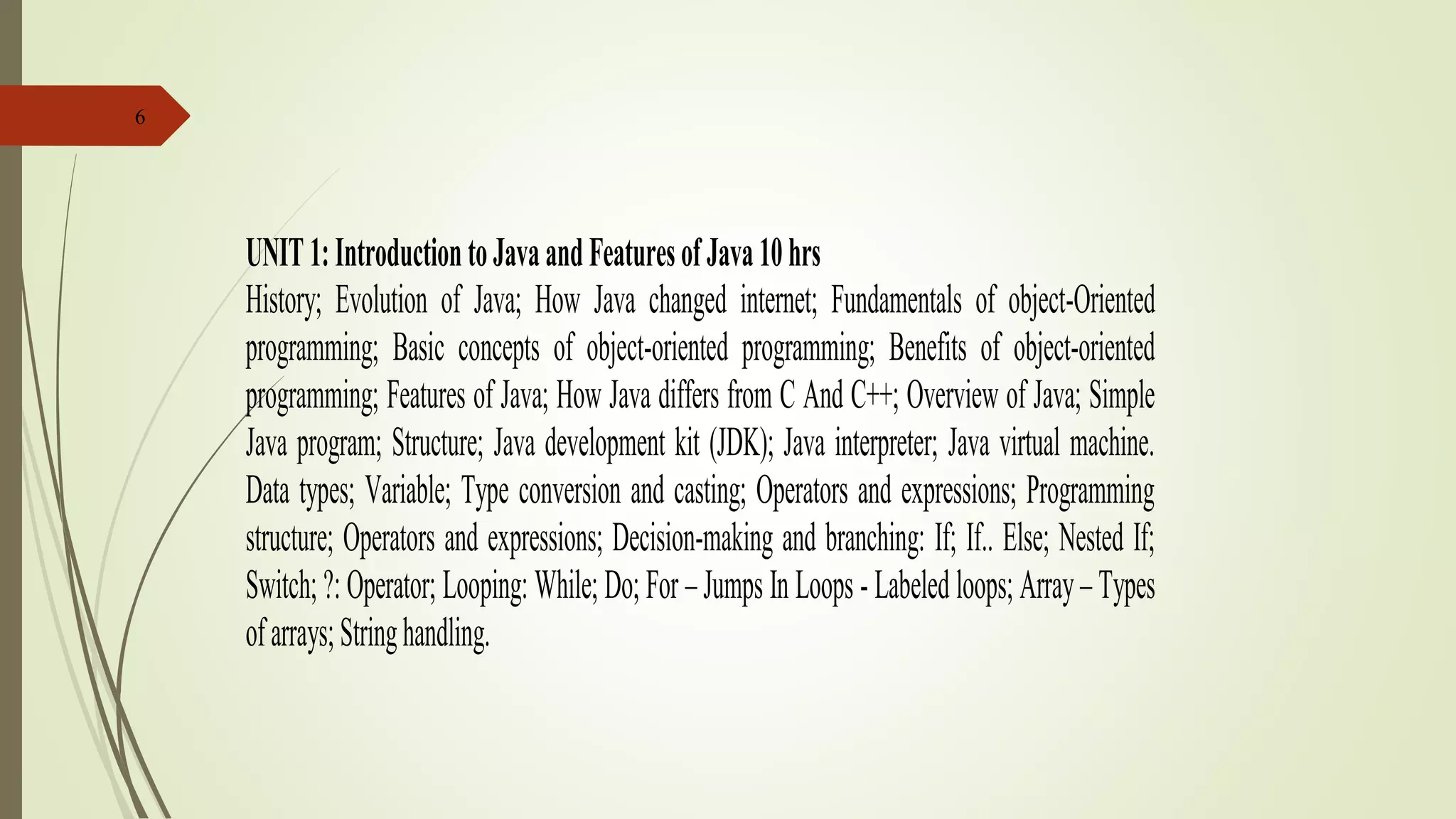 Introduction to java | PPTX
