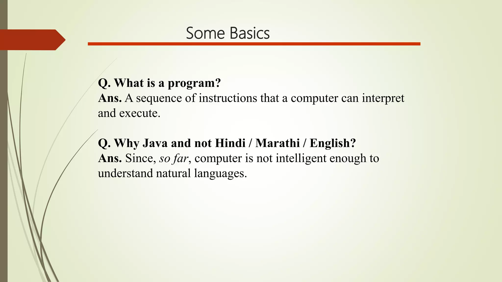 Introduction to java | PPTX