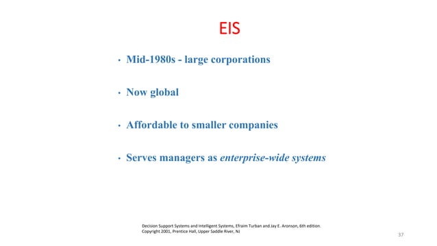 Decision Support Systems and Business Intelligence - Introduction | PDF
