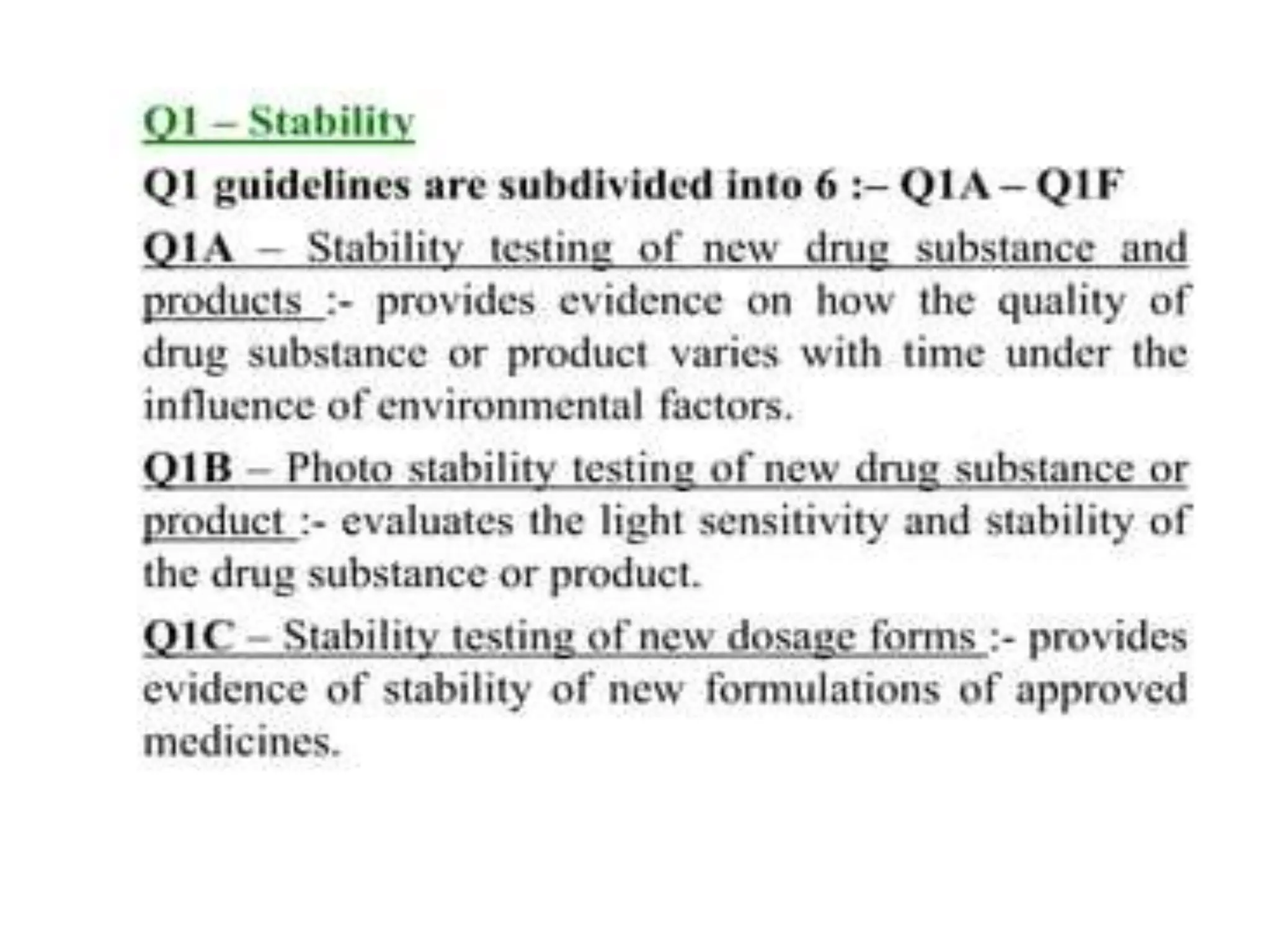 Unit 1-lecture 1 ICH guidelines quality assurance | PPTX