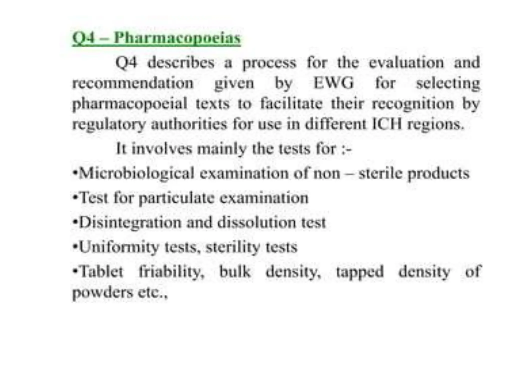 Unit 1-lecture 1 ICH guidelines quality assurance | PPTX
