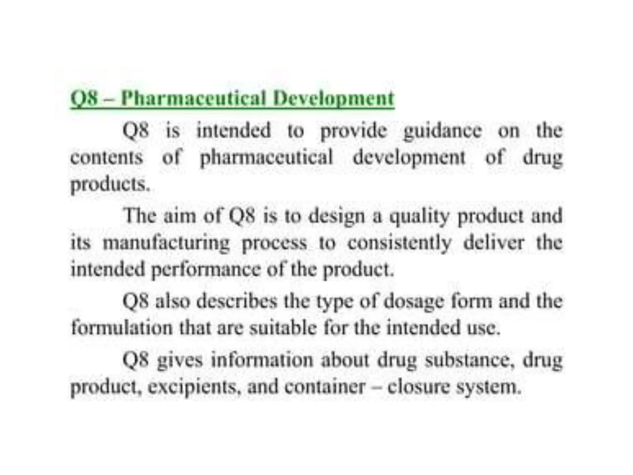 Unit 1-lecture 1 ICH guidelines quality assurance | PPTX
