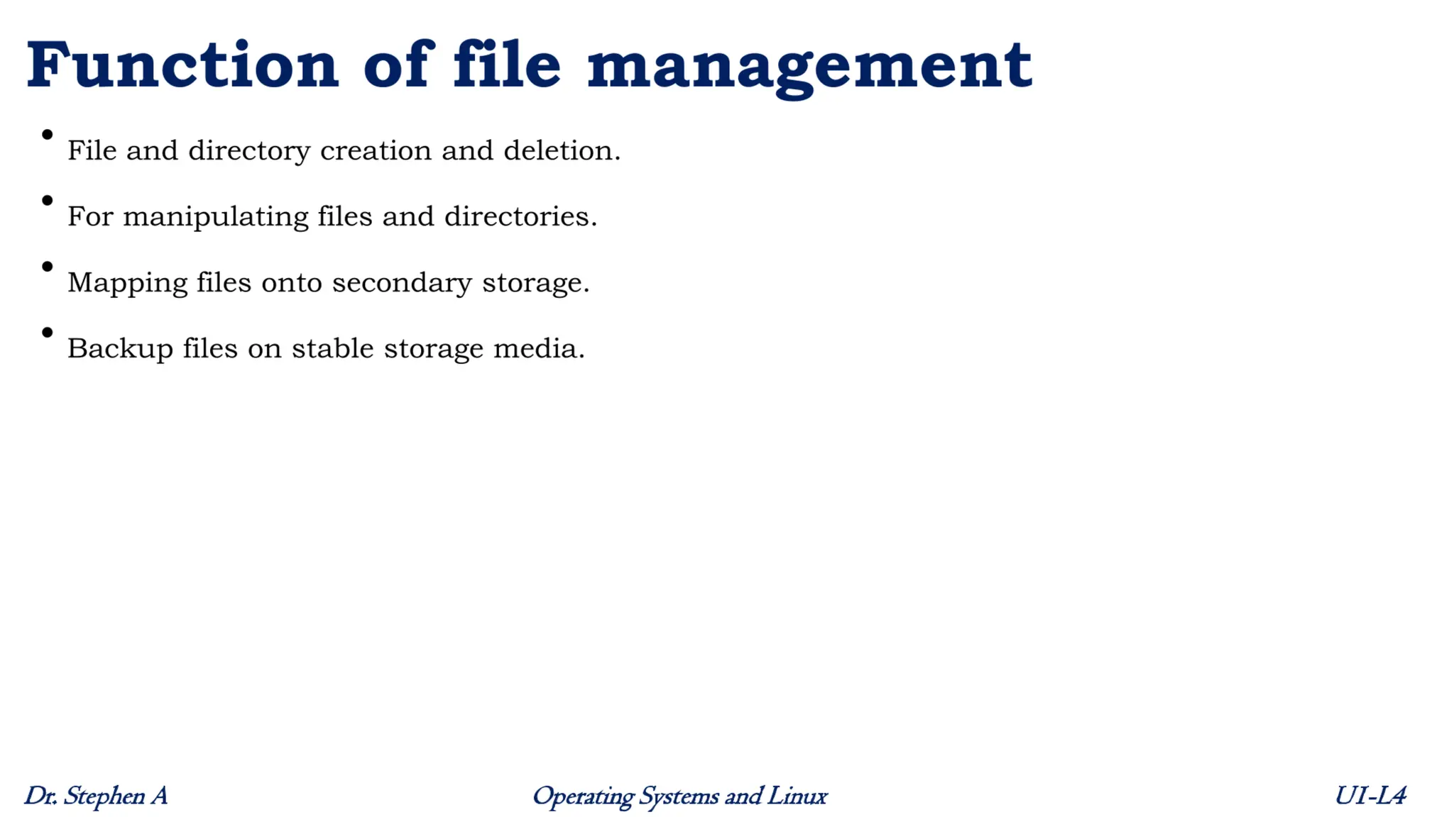 Unit 1 - Lecture 4 - Real-time Systems, Components of Operating System.pdf