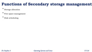 Unit 1 - Lecture 4 - Real-time Systems, Components of Operating System.pdf