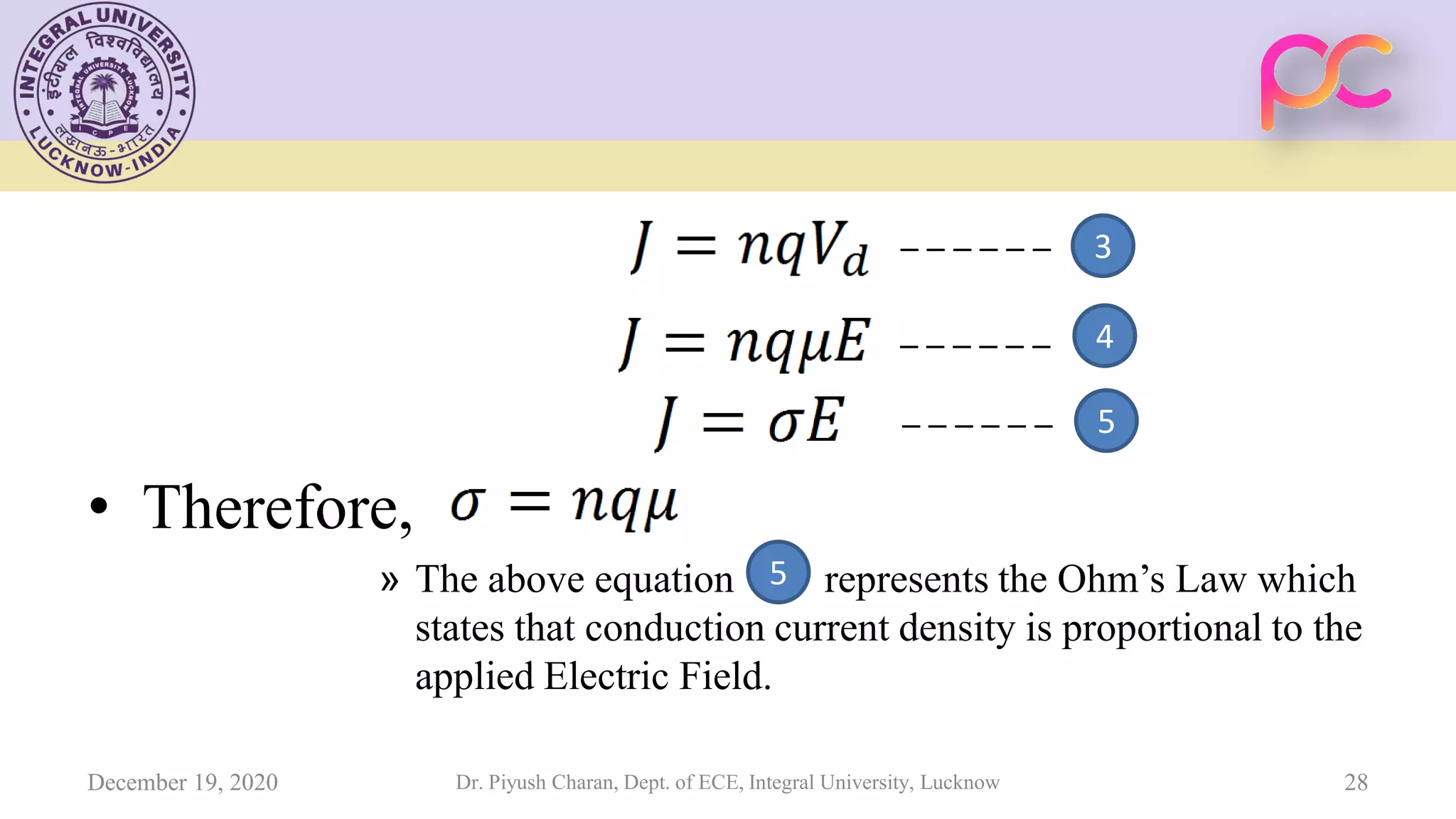 Unit 1 Mechanism of Conduction in Semiconductors | PDF