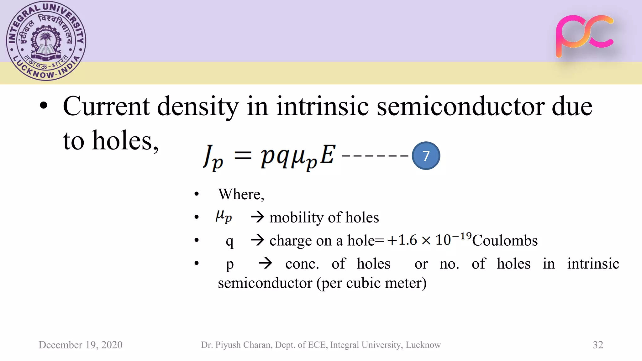 Unit 1 Mechanism of Conduction in Semiconductors | PDF