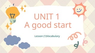 Unit 1 - Lesson (1).pptx-daily routine phrases | PPTX
