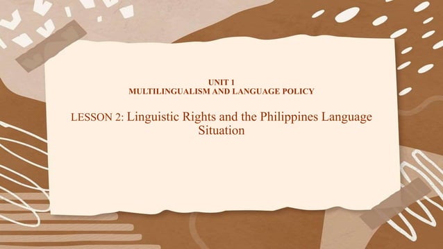 Language Multilingualism Unit1 Lesson2 Bryanrosales Pptx