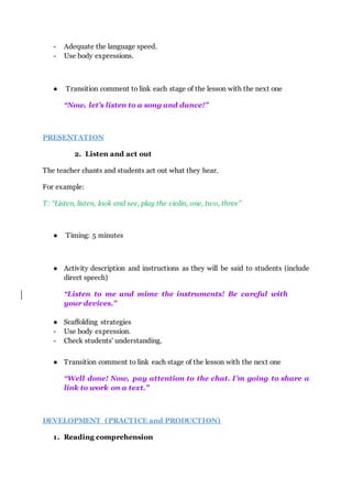 Unit 1 lesson plans - pass | DOCX