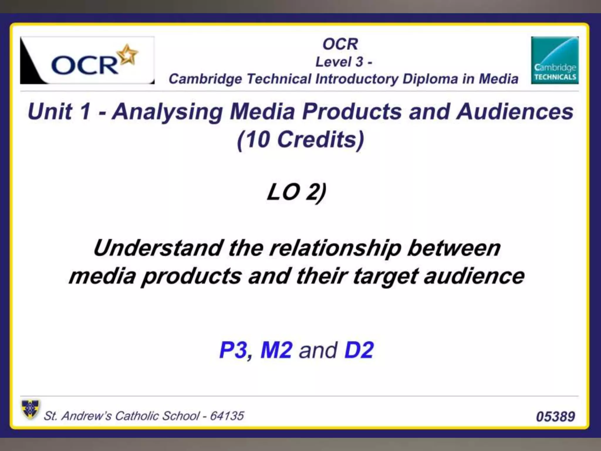 Unit 1 LO2 PowerPoint | PPT