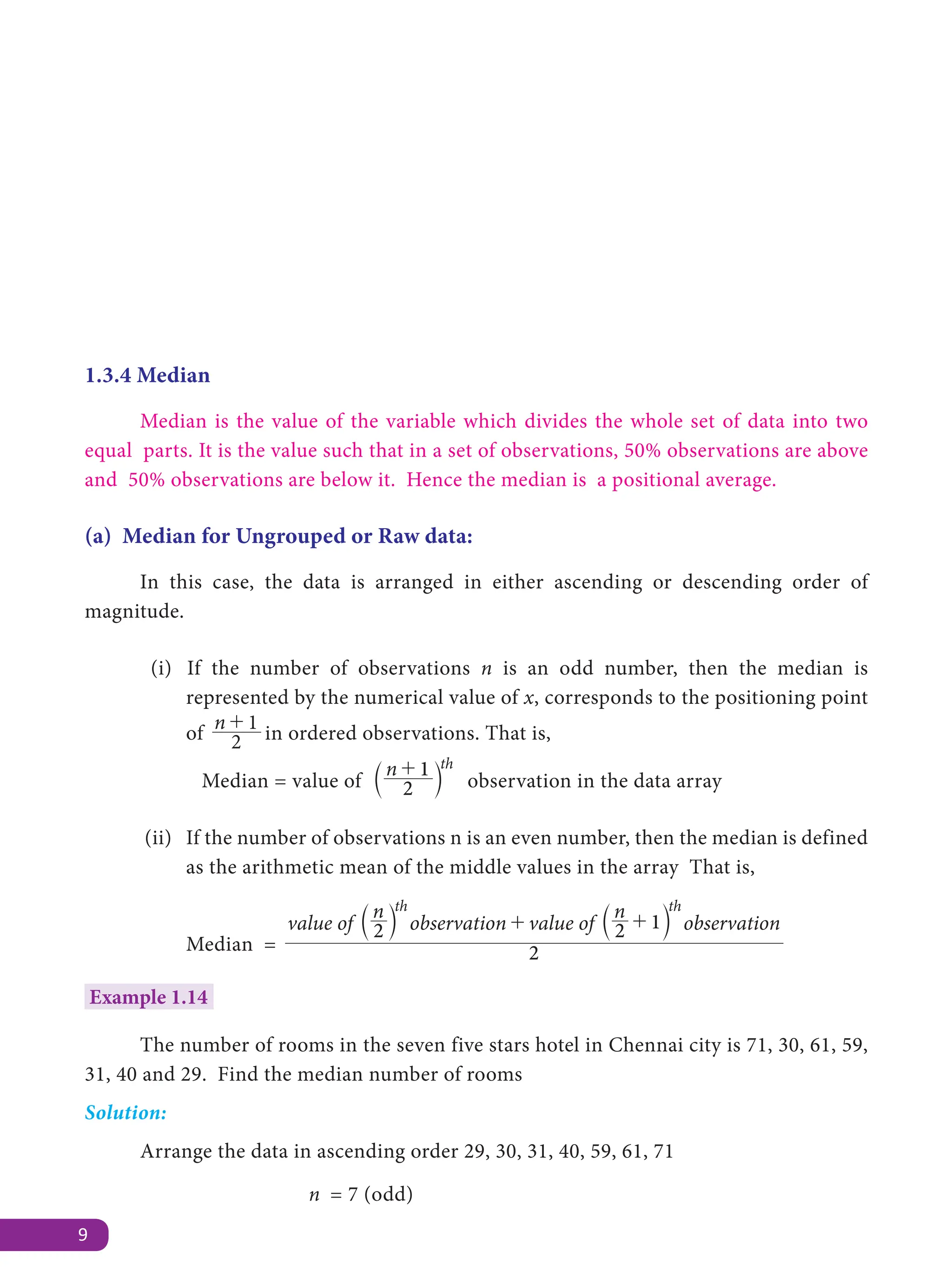 Unit 1 - Mean Median Mode - 18MAB303T - PPT - Part 1.pdf