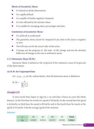Unit 1 - Mean Median Mode - 18MAB303T - PPT - Part 1.pdf | Science