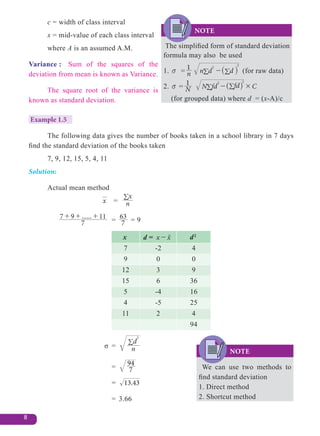Unit 1 - Measures of Dispersion - 18MAB303T - PPT - Part 2.pdf
