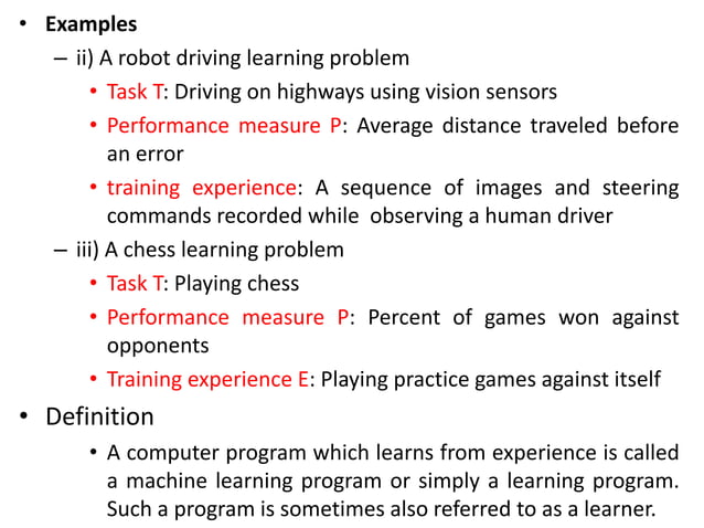 Unit 1 Ml Introduction To Machine Learningpptx Computing Technology And Computing