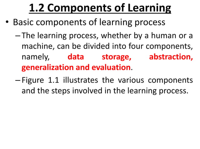 Unit 1 - ML - Introduction to Machine Learning.pptx | Computing ...