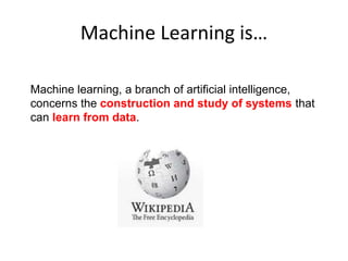 Unit 1 - ML - Introduction to Machine Learning.pptx