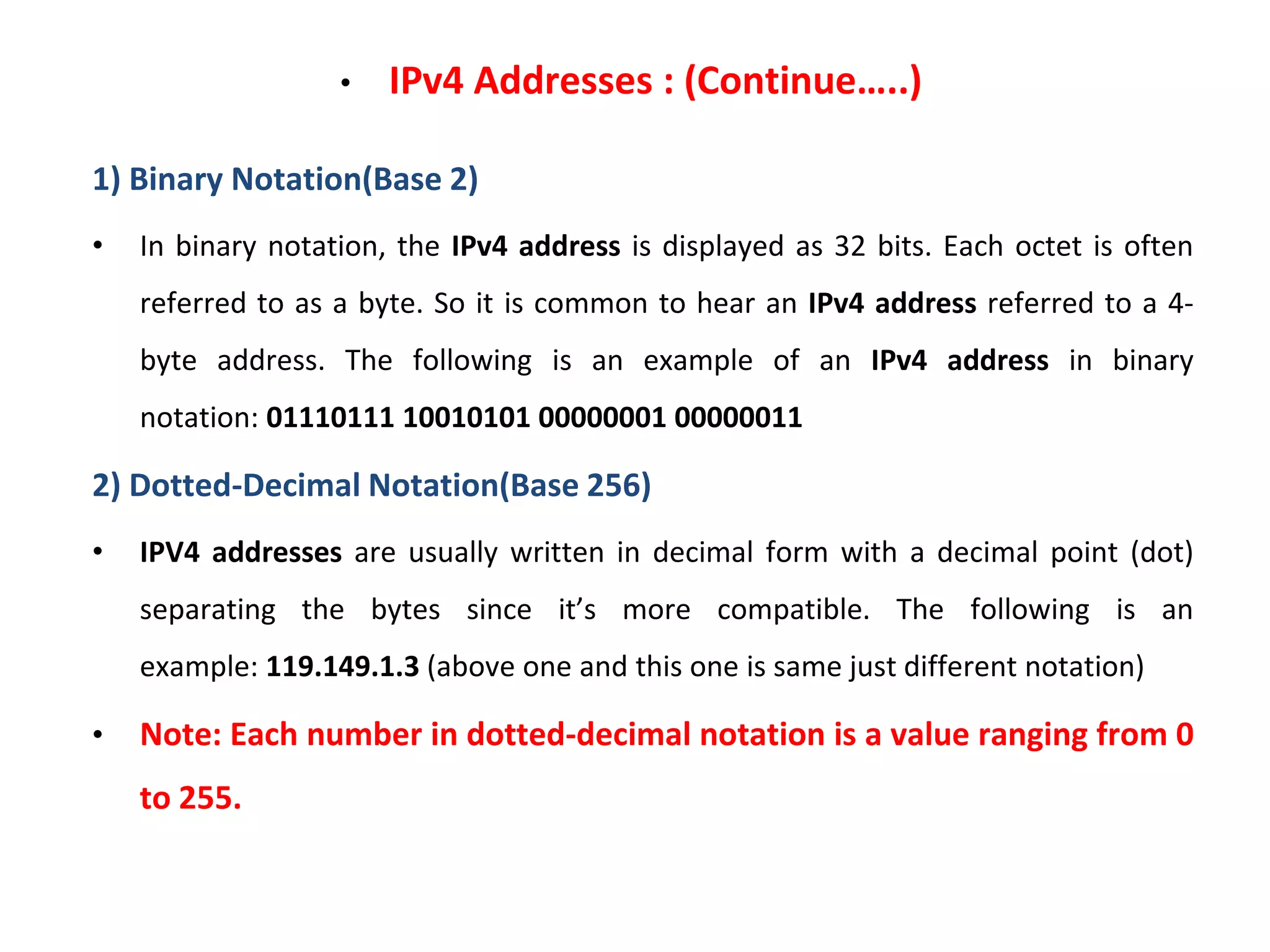 Unit 1- Network Layer and Protocols-4.pptx | Computer Networking | Computing