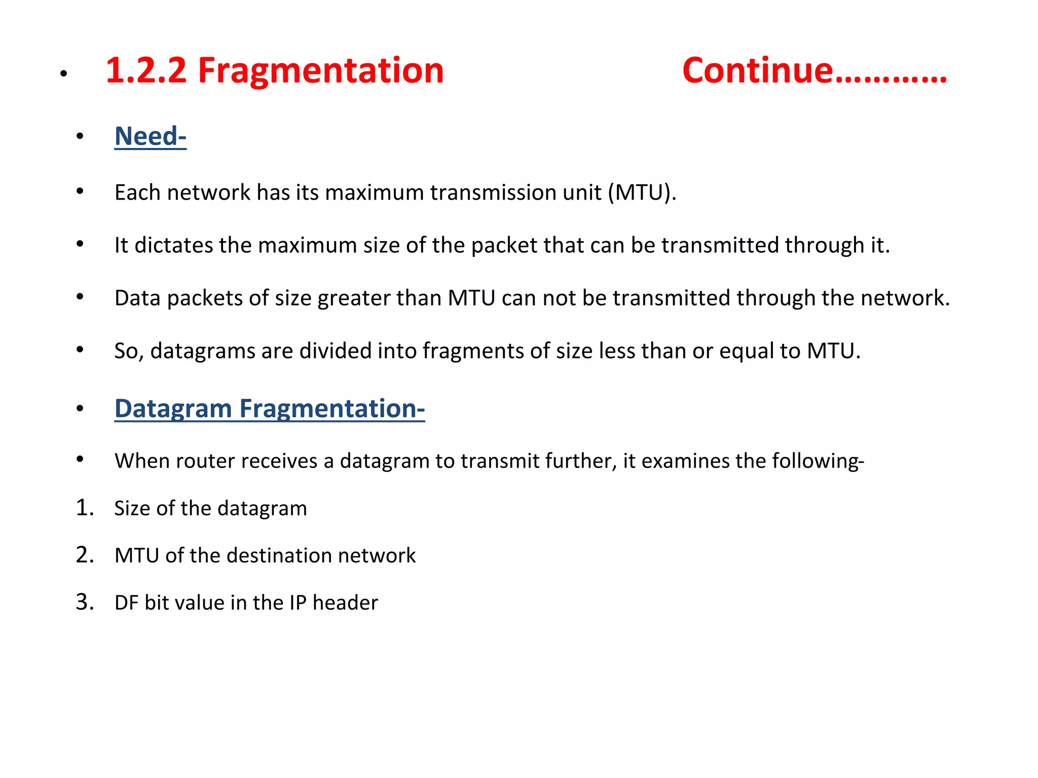 Unit 1- Network Layer and Protocols-4.pptx | Computer Networking | Computing