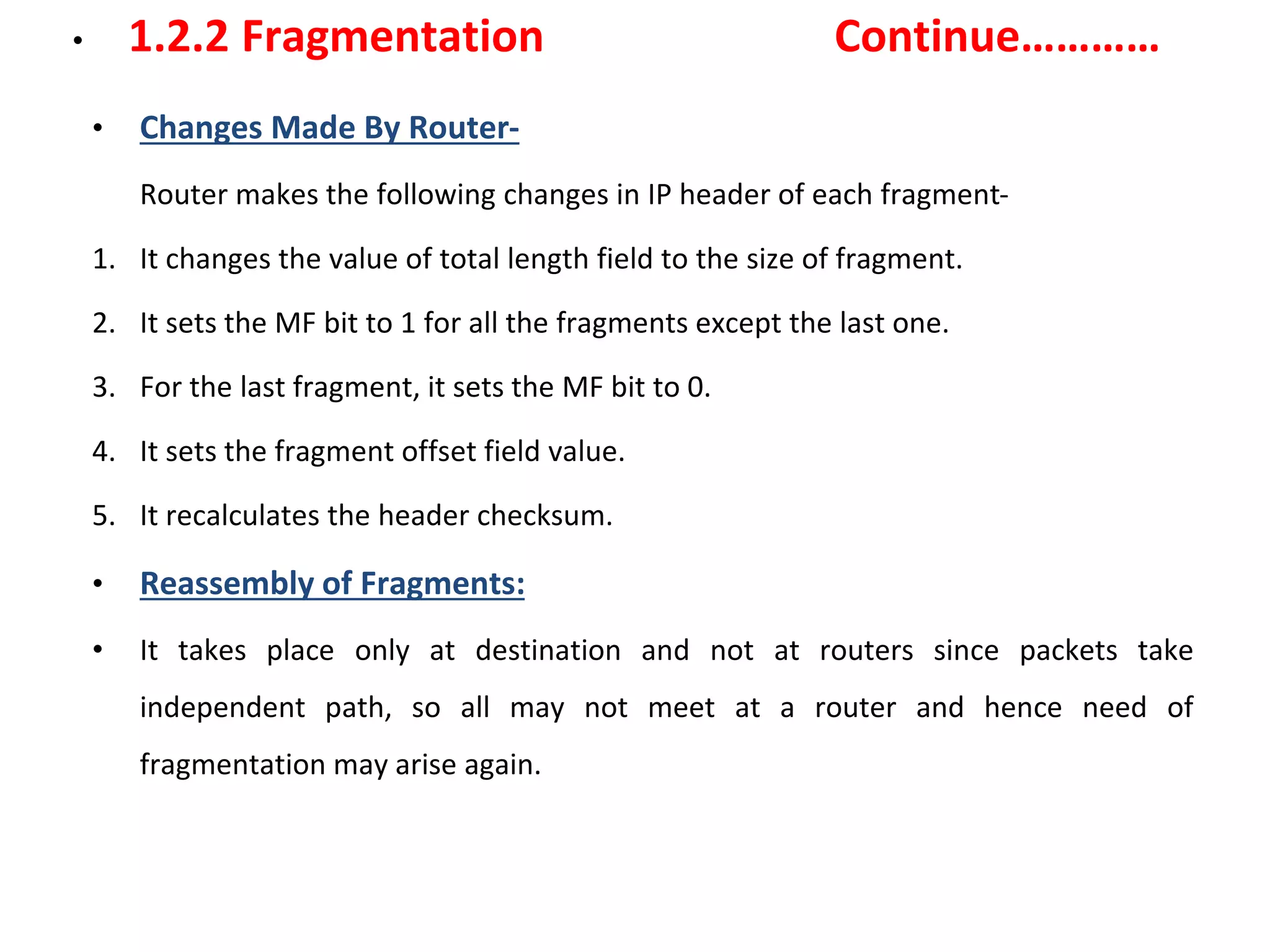 Unit 1 Network Layer And Protocols 4pptx Computer Networking