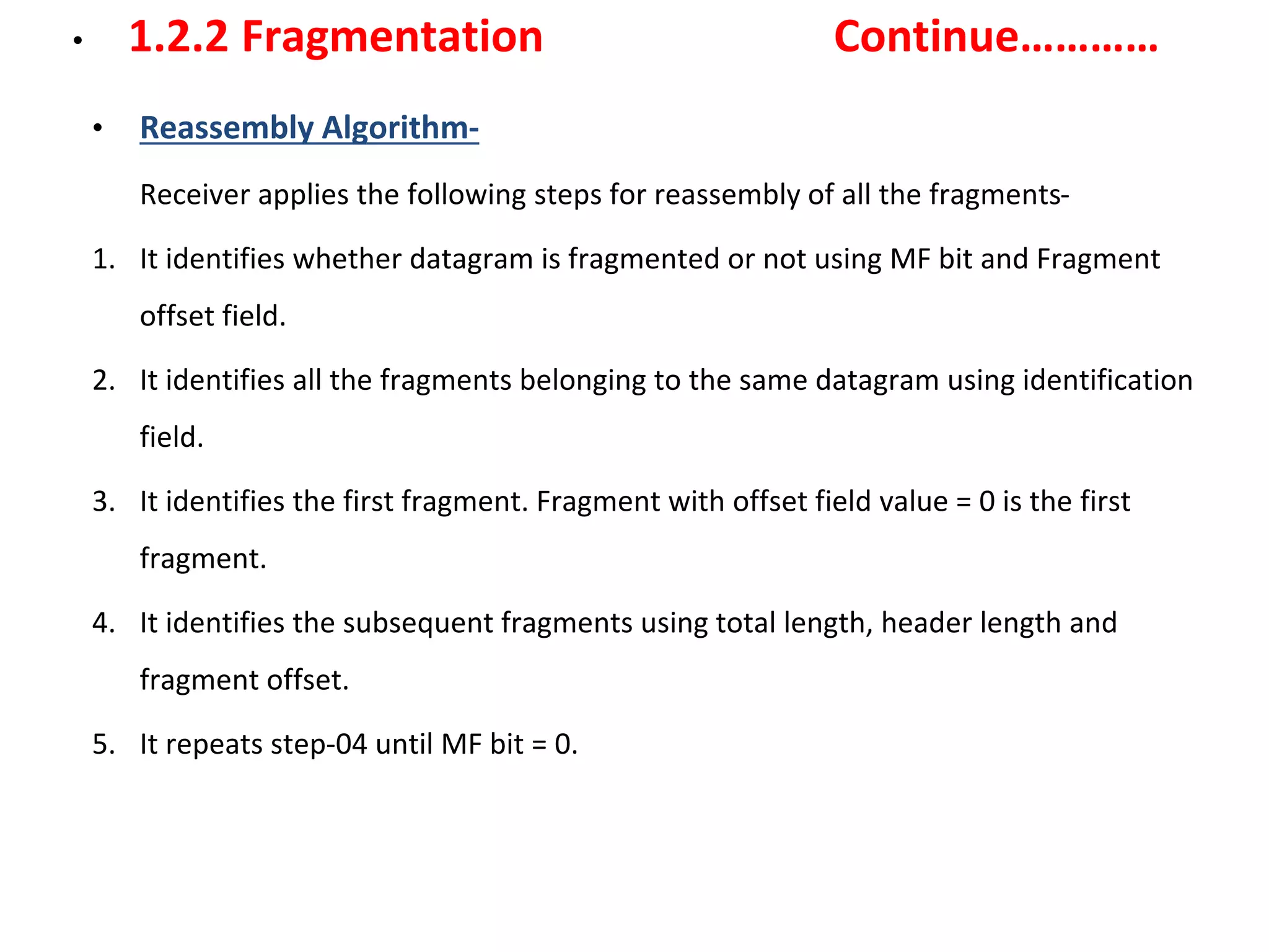 Unit 1- Network Layer and Protocols-4.pptx | Computer Networking | Computing