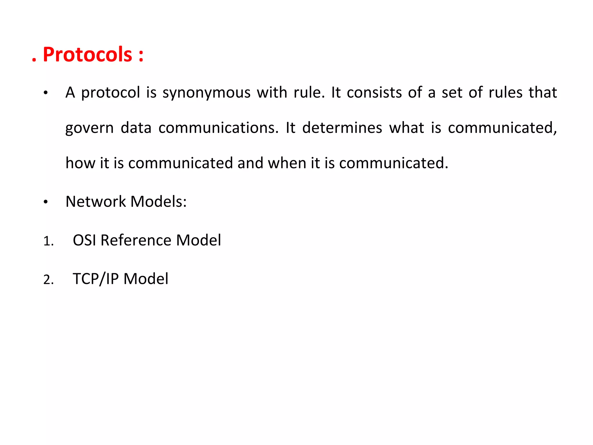 Unit 1- Network Layer and Protocols-4.pptx | Computer Networking | Computing
