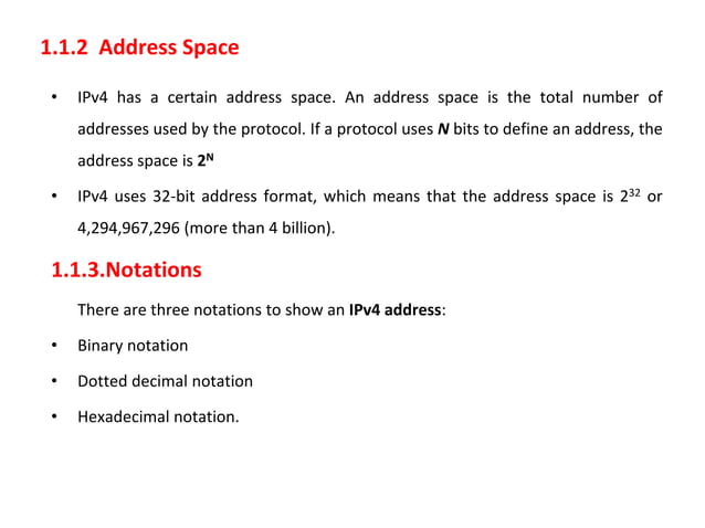 Unit 1- Network Layer and Protocols-4.pptx | Computer Networking | Computing