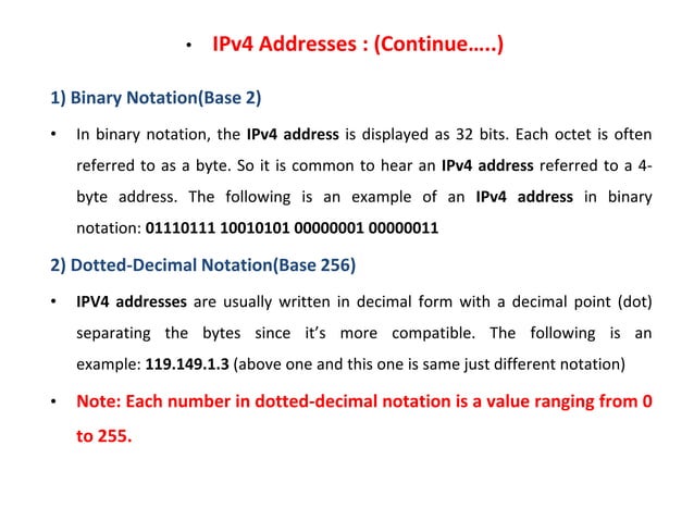 Unit 1- Network Layer and Protocols-4.pptx | Computer Networking | Computing