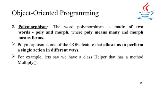Unit1- Oopj Chapter-1 Object Oriented Programming Java.pptx