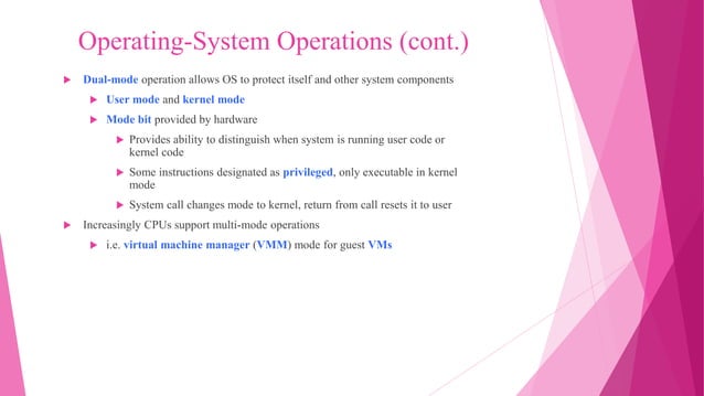 Unit 1-Operating Systems Overview .pptx | Operating Systems | Computer Software and Applications