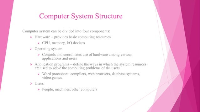 Unit 1-Operating Systems Overview .pptx | Operating Systems | Computer Software and Applications