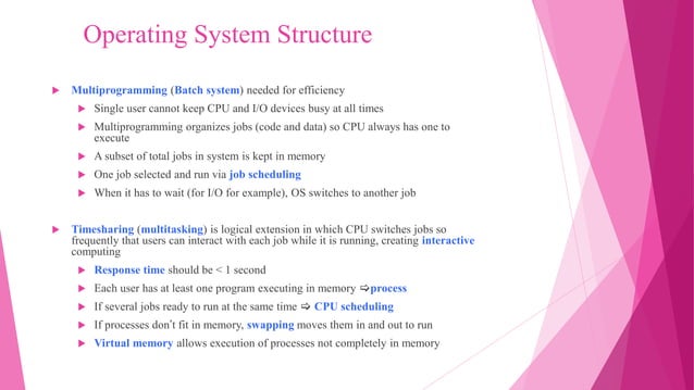 Unit 1 Operating Systems Overview Pptx Operating Systems Computer Software And Applications