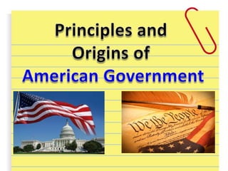 Origins of American Government | PPT
