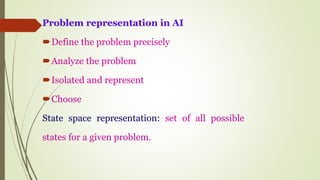 Searching techniques in AI | PPTX