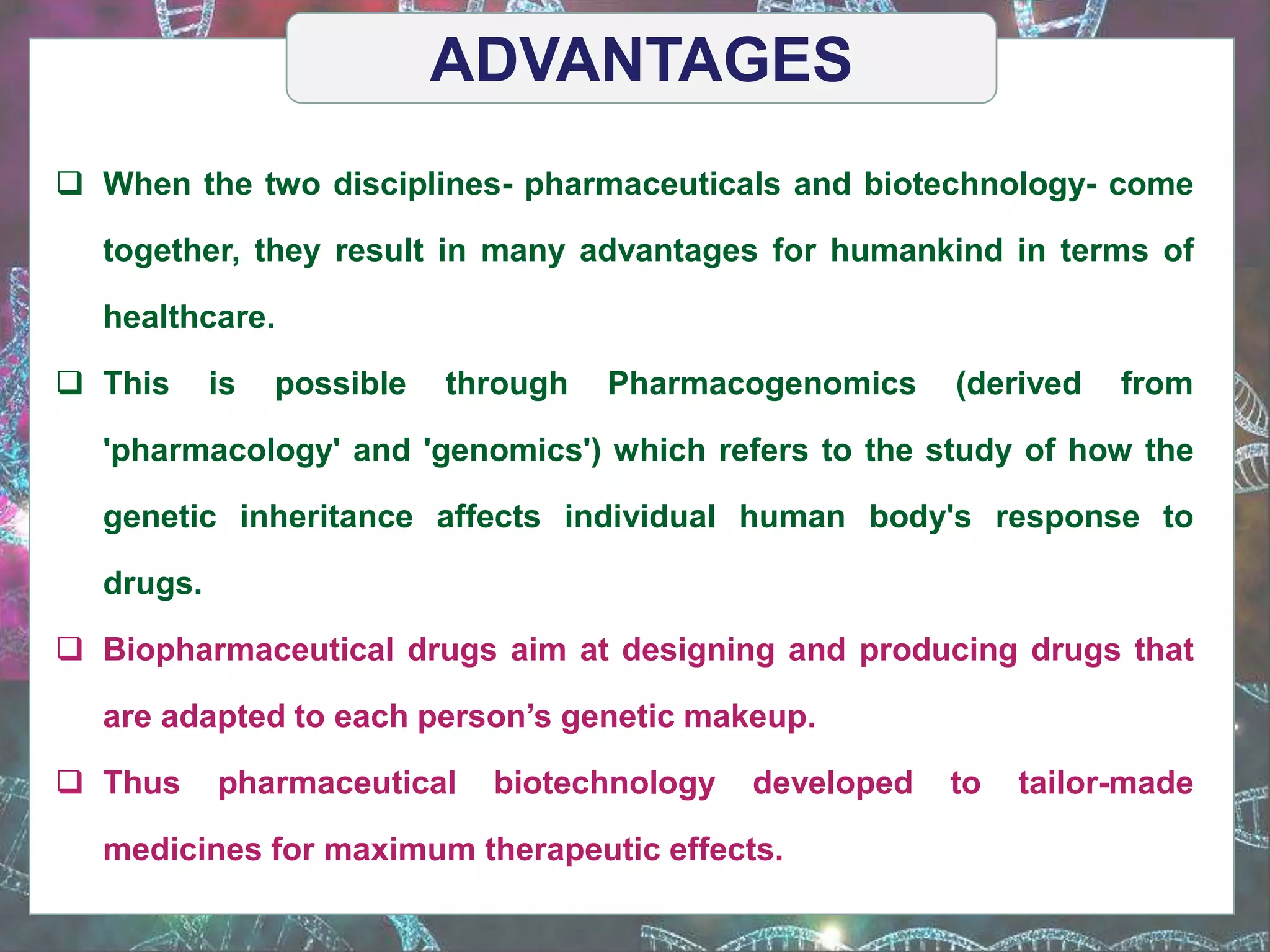Pharmaceutical Biotechnology | PPTX