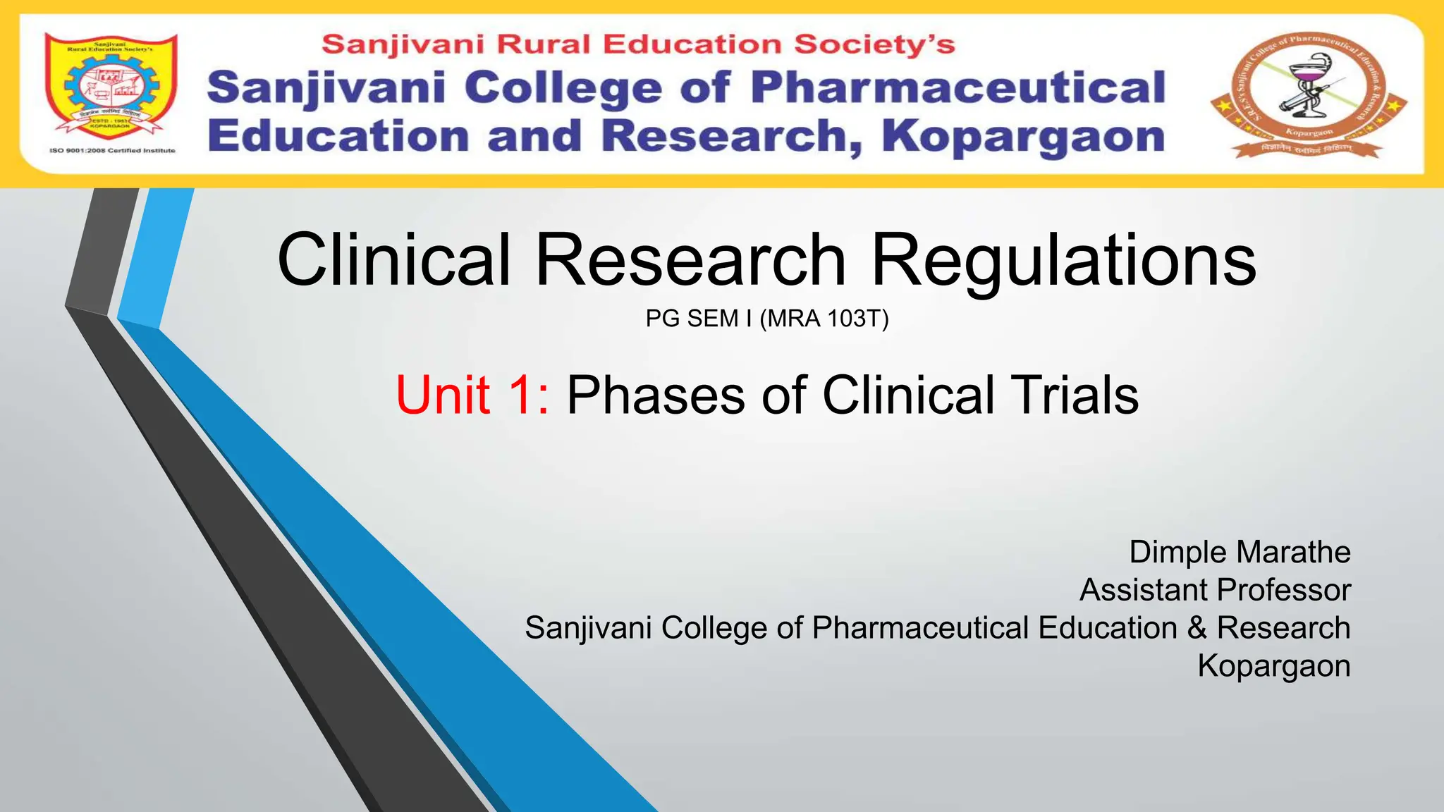 Phases of Clinical Trials. Clinical Research Regulation | PPTX
