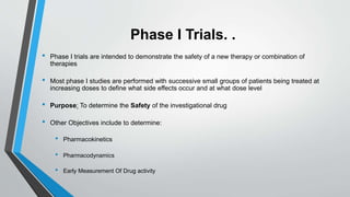 Phases of Clinical Trials. Clinical Research Regulation | PPTX